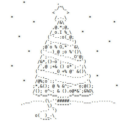 Most Creative Query: ASCII Tree Art | DeepRoot Blog